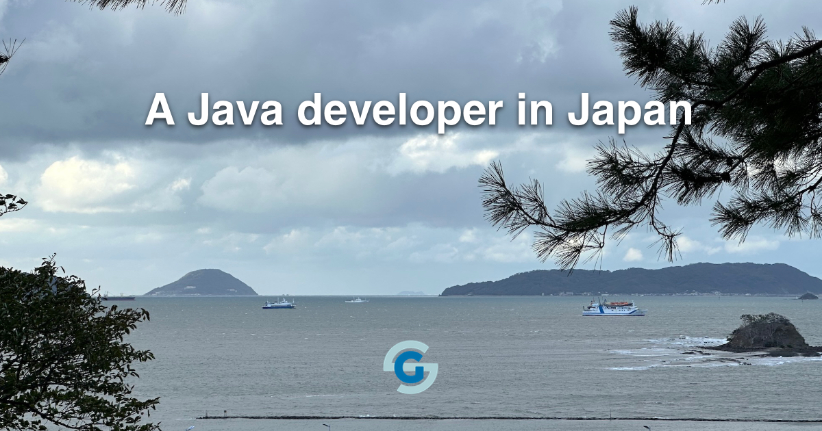 A Java developer in Japan